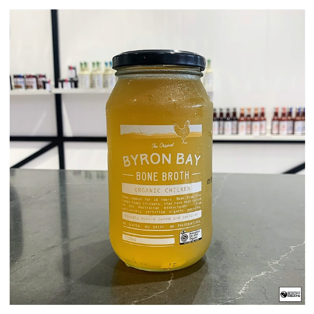 Byron Bay Broth Co Organic Chicken Bone Broth | Boocock's Quality Meats
