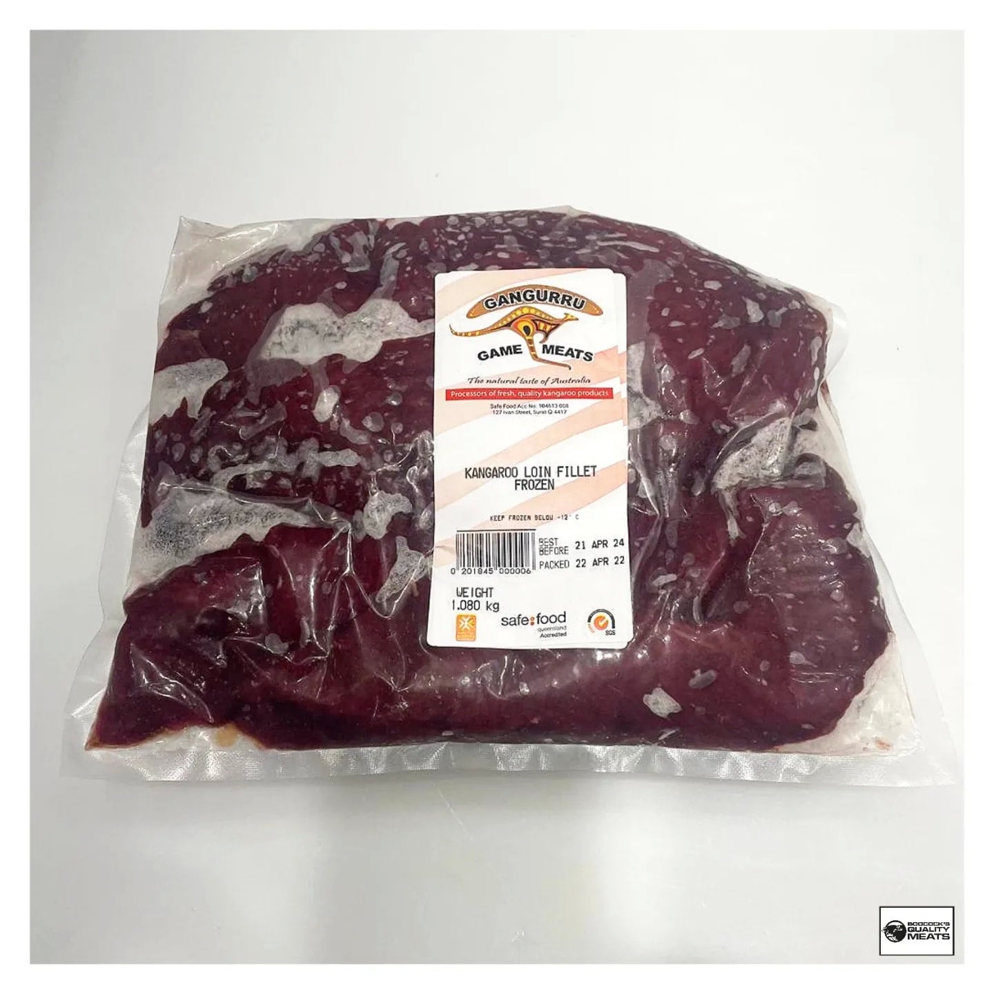 Kangaroo Loin Fillet | Boocock's Quality Meats